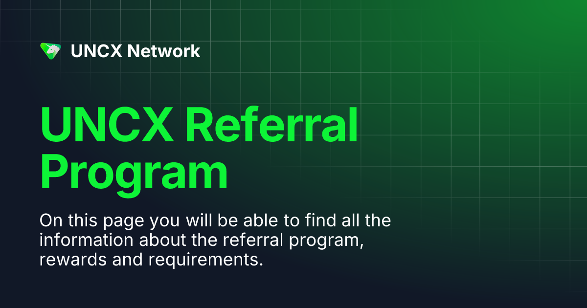 UNCX Referral Program | UNCX Network